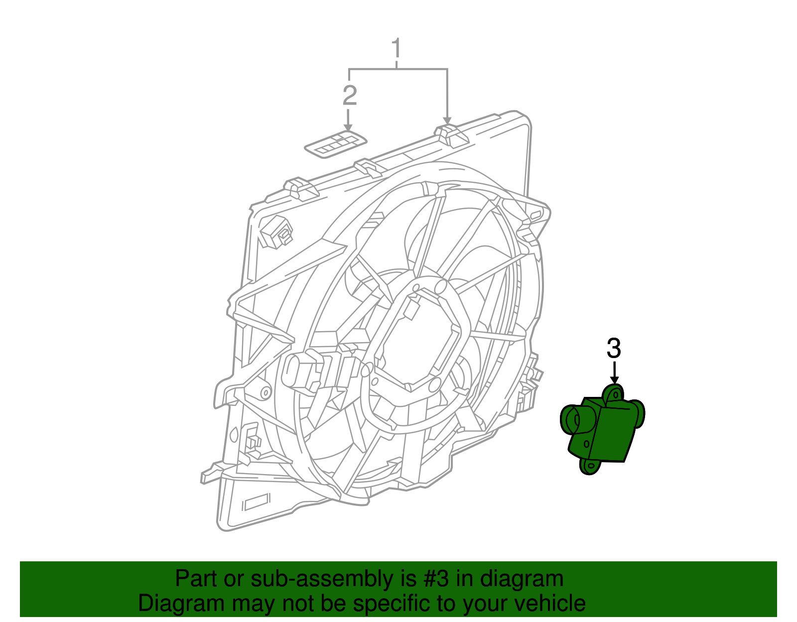 23506648 - Fan Control Module 2014-2020 GM | Big 3 Auto Parts