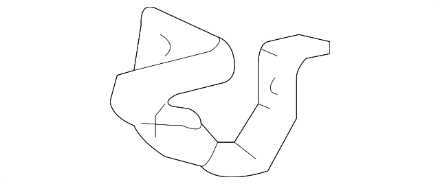 2002-2008 Toyota Condenser Bracket 88688-06140 | Toyota Parts Center