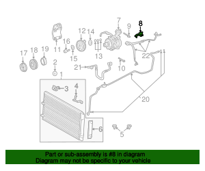 88688-48070 - Compressor Bracket 2001-2008 Toyota | Group 1 Auto Parts