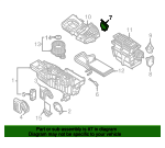 2008-2019 Ford HVAC Air Adjustment Control Motor AA5Z-19E616-C ...