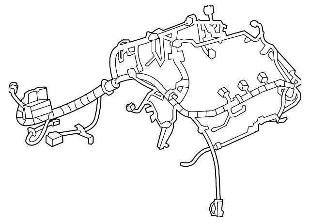 22895055 - Engine Wiring Harness 2014-2016 Buick LaCrosse | Chevrolet ...