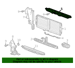 2019-2022 Cadillac XT4 Radiator Air Upper Baffle 84403671 ...