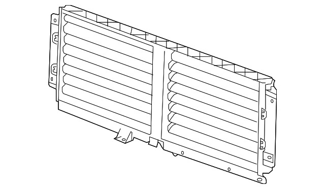 2019-2021 Cadillac XT4 Radiator Shutter Assembly 84508306 | GMPartsNow