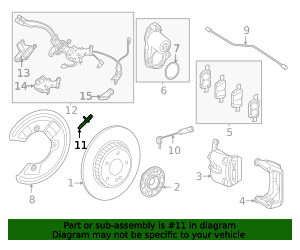 223-905-43-00-64 - Rotational Speed Sensor Mercedes-Benz USA Parts