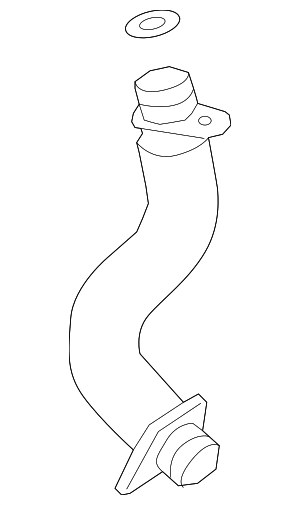 11428629970 - 2017-2025 BMW Oil Outlet Tube (11-42-8-629-970) | BMW of ...