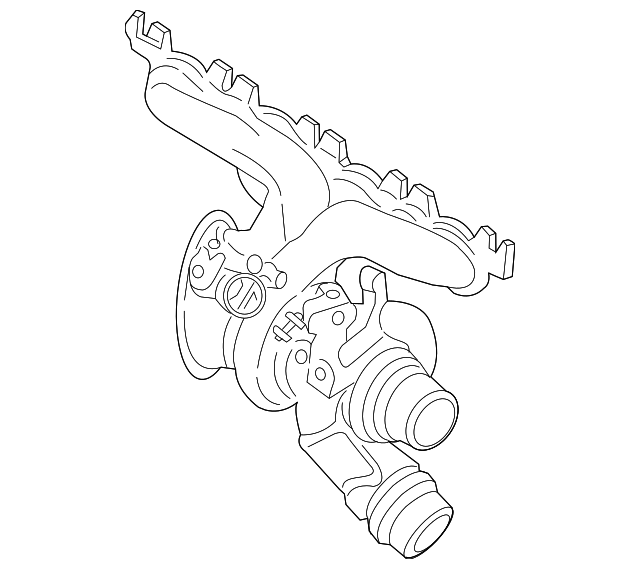 11658662073 - 2017-2025 BMW Turbocharger (11-65-8-662-073) | BMW of ...
