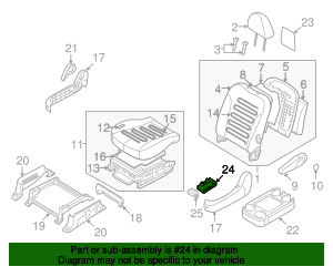 88081-4D030 - Relay Cover 2007-2008 Hyundai Entourage | Group 1 Auto Parts