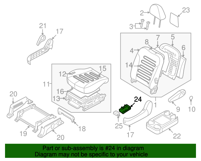 Genuine Relay Cover for 2007-2008 Hyundai Entourage | Part# 88081-4D030 ...