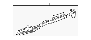 Driver Side Underbody Rear Side Rail 84655257 | GMPartsDirect.com