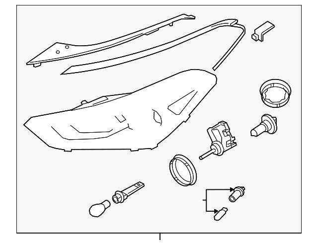 2016-2018 Hyundai Tucson Composite Assembly 92102-D3150 | OEM Parts Online