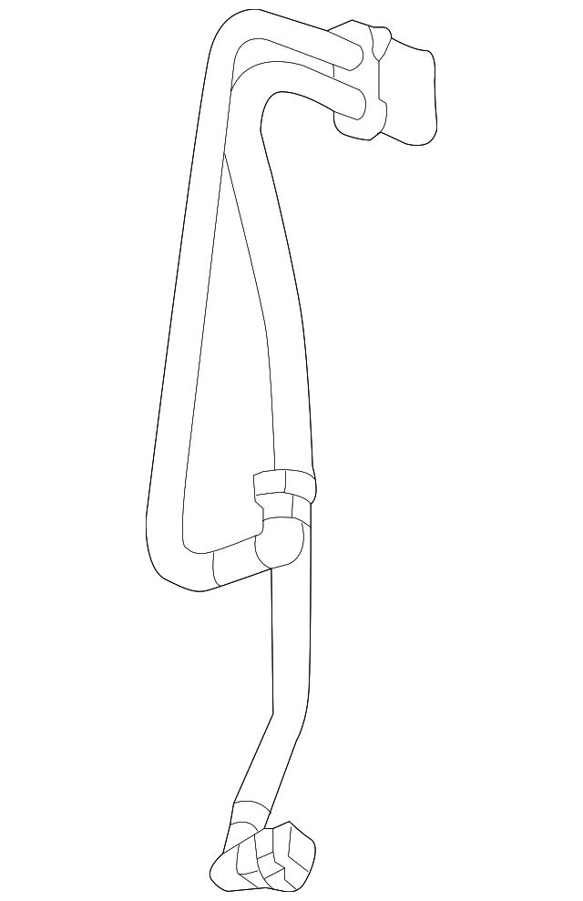 2014-2019 Chevrolet Corvette Fuel Feed and Vapor Pipe 84007694 GM ...