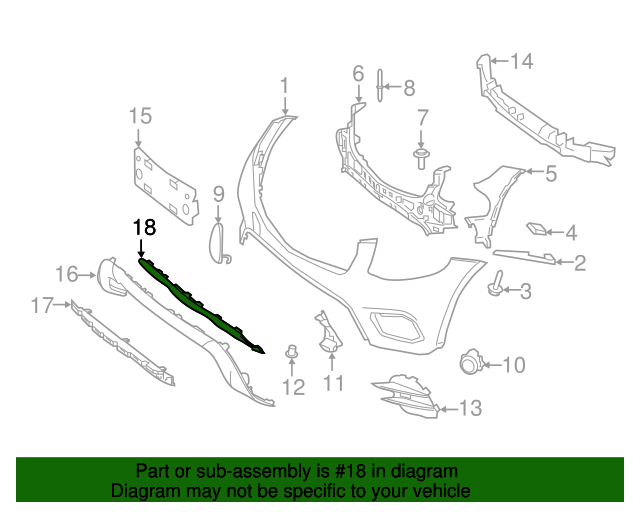 253-885-06-65 - Lower Trim Panel Mount Panel 2017-2019 Mercedes-Benz ...