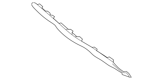 253-885-06-65 - Lower Trim Panel Mount Panel 2017-2019 Mercedes-Benz ...