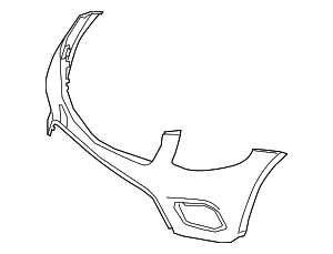 2016-2019 Mercedes-Benz Bumper Cover 253-885-03-25-9999 | MB of Covington