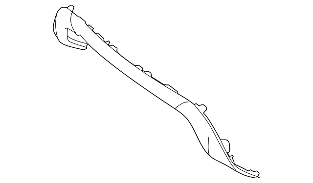 2016-2019 Mercedes-Benz Upper Trim Panel 253-885-24-25 | MB OEM Parts