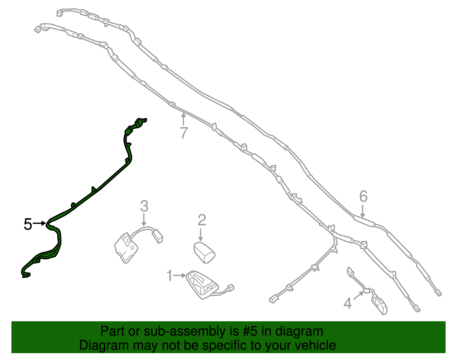 2013-2019 Nissan Sentra Antenna Cable 28241-3RA0A | TascaParts.com
