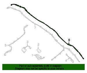 28242-9AN0A - High-Quality Antenna Cable for 2015-2019 Nissan Sentra ...