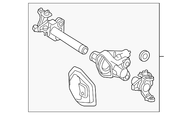 2017-2020 Ford Axle Housing HC3Z-3010-C | QuirkParts