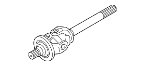 Genuine OEM Ford Part - Axle Shaft FC3Z-3220-B | Genuine OEM Ford Parts ...
