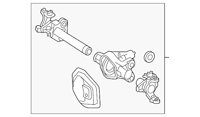 2020-2022 Ford F-250 Super Duty Axle Housing LC3Z-3010-A | OEM Parts Online