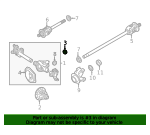 HC3Z-4L616-A - Pinion Seal - 2017-2022 Ford | Eastgate Ford Parts