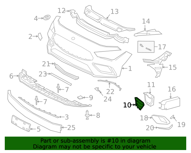 2020-2023 Mercedes-Benz CLA 45 AMG® Side Cover 118-885-82-01 | MB OEM Parts