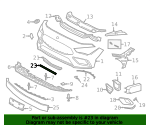 177-885-17-04 - Front Spoiler 2020-2023 Mercedes-Benz | Mercedes-Benz ...