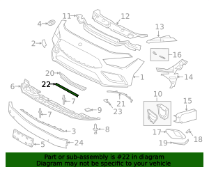1778851704 - Front Spoiler 2020-2021 Mercedes-Benz CLA 45 AMG ...