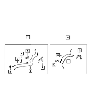 2018-2025 Jeep Fuel Line Clip 68394209AA | Mopar eStore