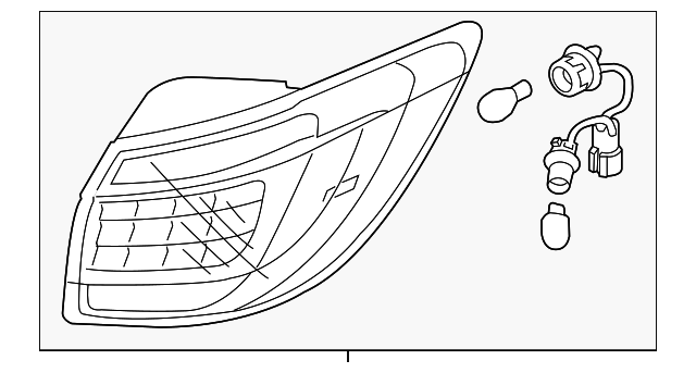 2011-2013 Kia Sportage Combo Lamp Assembly 92401-3W020 | Retail ...