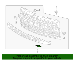 2019-2023 Chevrolet Emblem 84133578 | GMPartsDirect.com