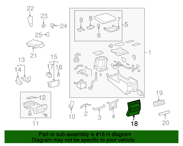 2008-2011 Toyota Land Cruiser Rear Cover 58903-60909-C0 | DiscMonster