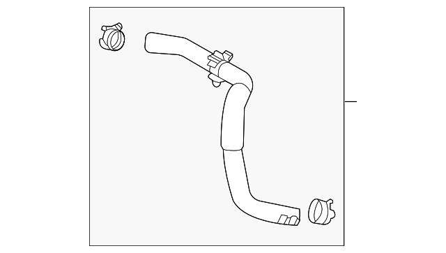 2020-2021 GM Turbocharger Coolant Return Hose 55506774 | GMPartsDirect.com