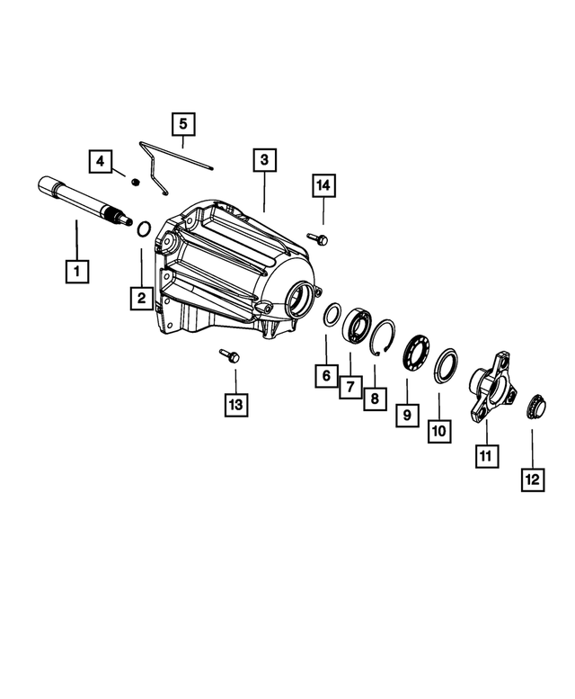 2003-2012 Mopar Transmission Seal 52852998AA | Canada Mopar® Estores