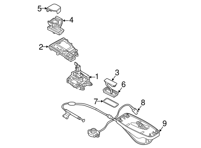80B-713-035-A - Release Solenoid 2018-2023 Audi | Audi OEM Parts