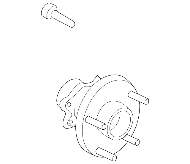 2003-2020 Infiniti Hub & Bearing 40202-4GE0A | Infiniti OEM Parts Online