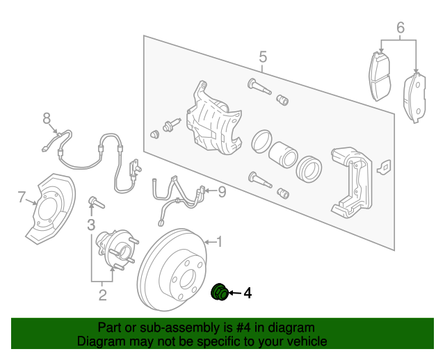 2000-2020 Infiniti Axle Nut 40262-2Y00A | Infiniti Parts Online