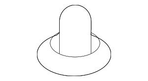 2007-2025 Subaru Rocker Molding Clip 909140055 | Subaru Online Parts