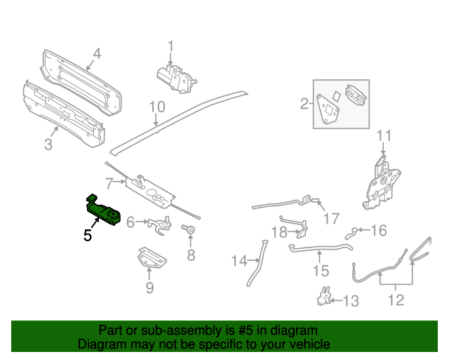 Genuine BMW 67-61-7-174-798 | Actuator | FREE Shipping on Most Orders ...
