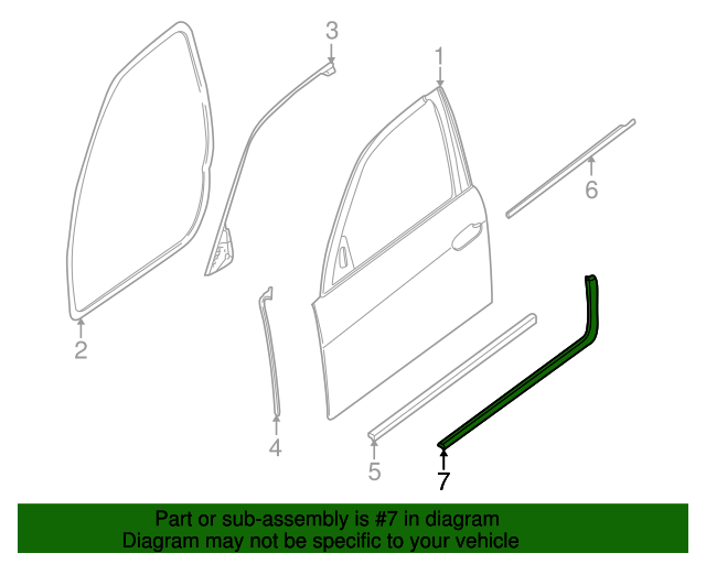 51488215695 - 1997-2001 BMW Sound Absorber (51-48-8-215-695) | BMW of ...