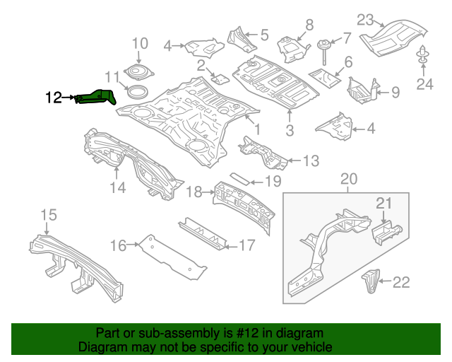 2009-2017 Infiniti Suspension Support 55451-1CA0C | Infiniti of Orland Park