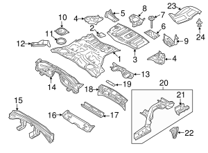 748A3-1CA0A - Diffuser 2009-2017 Infiniti | AutoNationParts.com