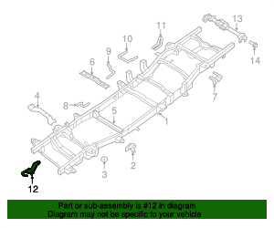 2015-2018 Ram 1500 Hook 68248844AA | Mopar Parts Canada
