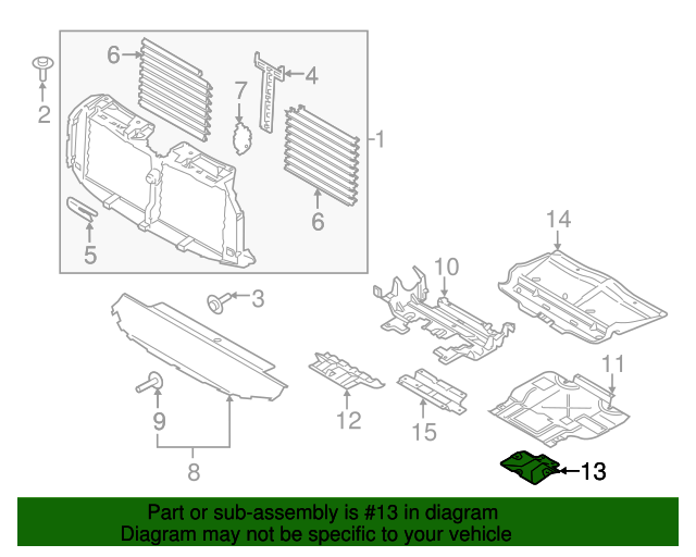 FL3Z-5D032-C - fl3z-5d032-c S2014 2015 2016 2017 2018 2019 Ford F150 ...
