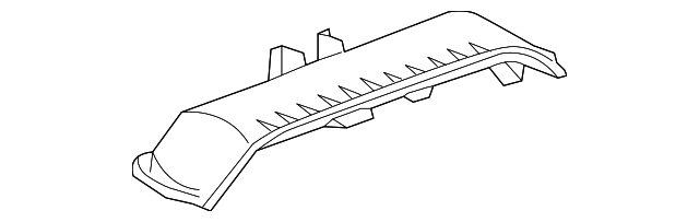 2016-2025 GM Air Inlet Deflector Water Deflector 84107410 GM ...