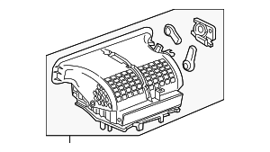 2016-2024 GM HVAC Air Inlet Housing 87824141 GM | GMPartsDirect.com