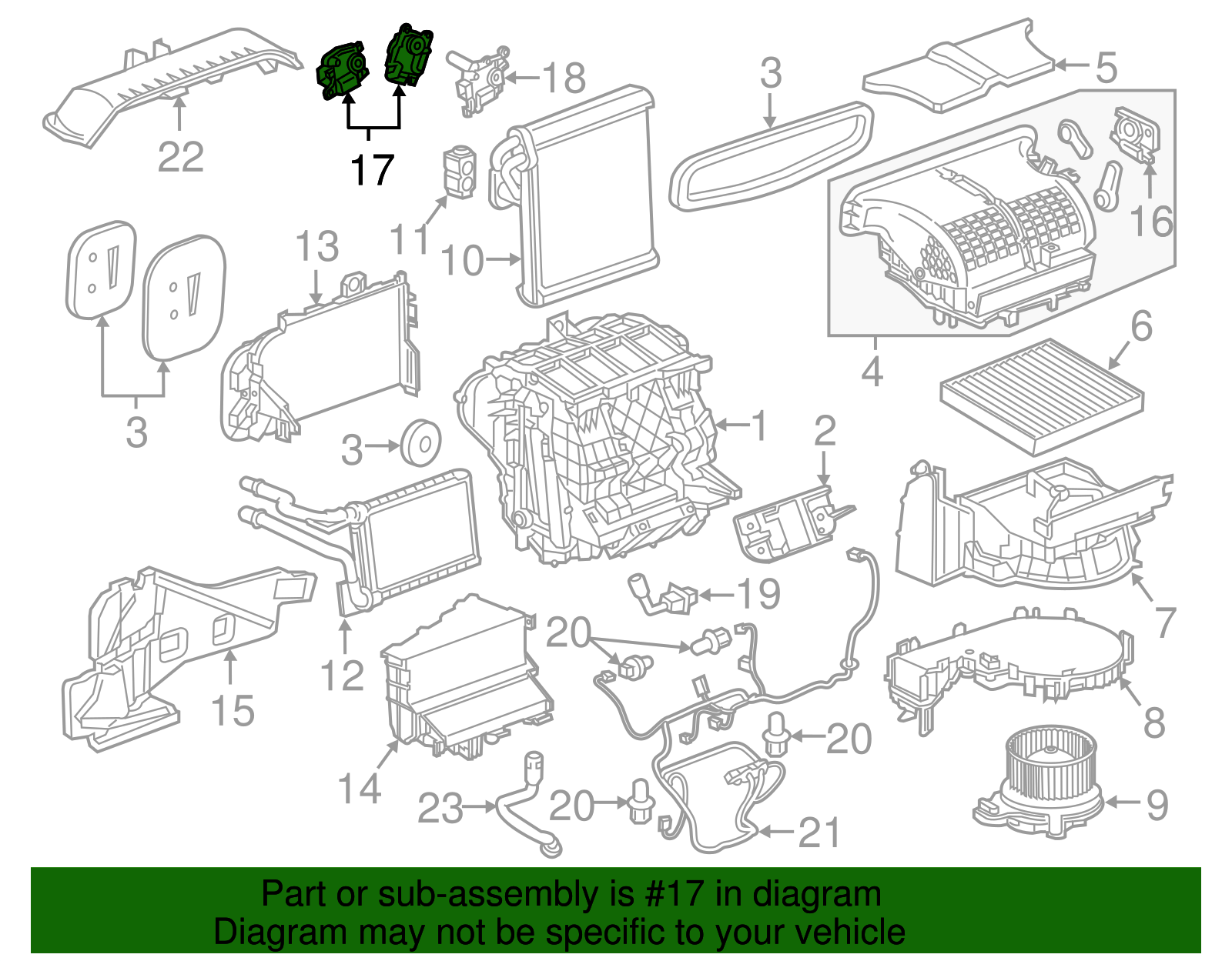 Buy Genuine GM Auto Parts - Actuator (Part # 23506171) | GM Parts Store