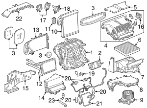 23506196 - Air Conditioning Evaporator Temperature Sensor 2016-2023 GM ...