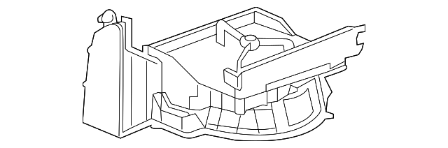 2016-2022 GM Heater and Air Conditioning Evaporator and Blower Upper ...