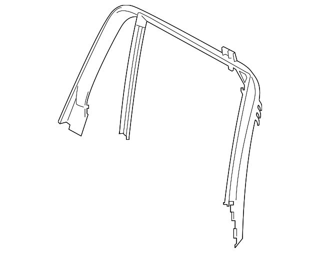 51357422706 - 2018-2023 BMW X3 Frame Molding (51-35-7-422-706) | BMW of ...